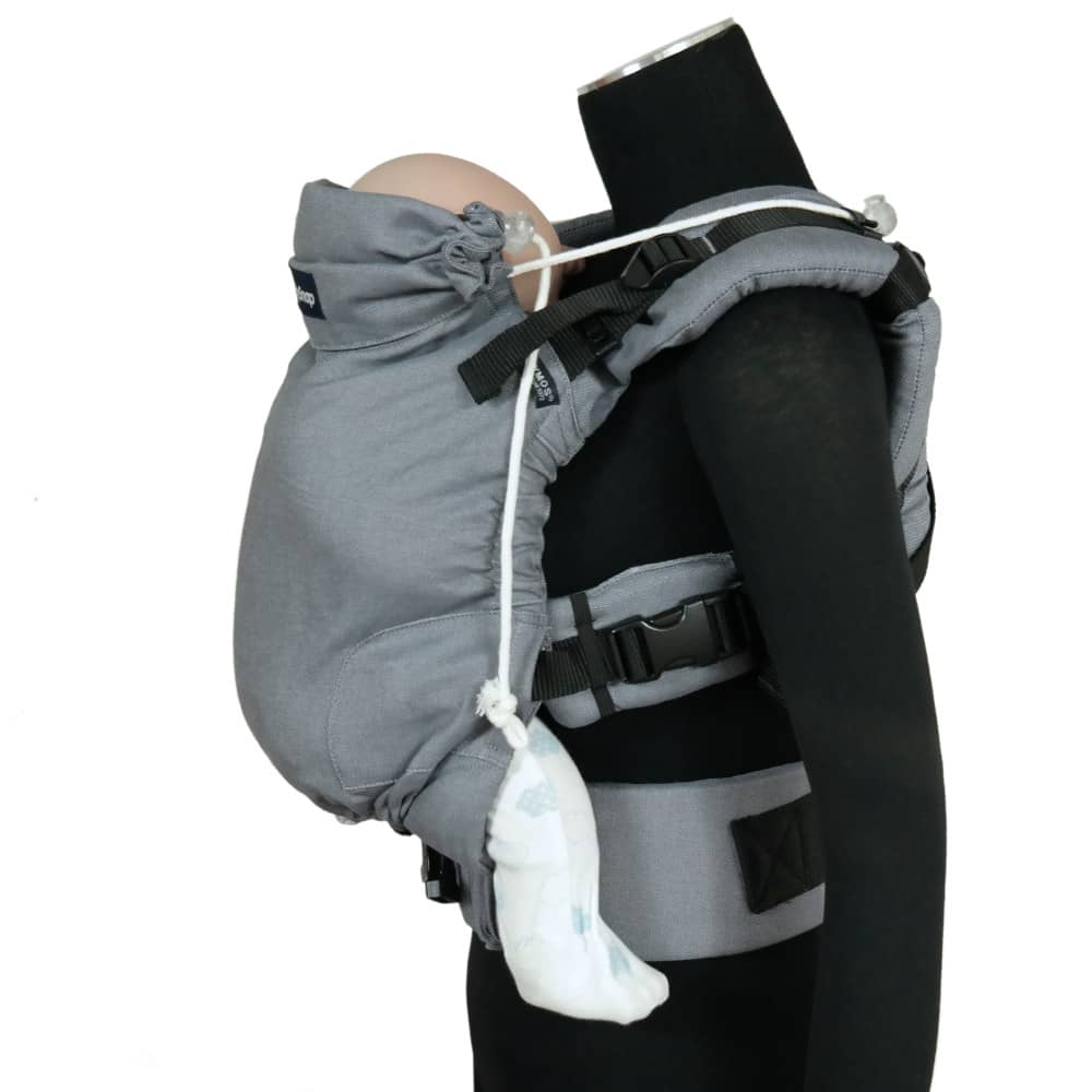 DidySnap 4u Graphite - Porte-bébé | DIDYMOS