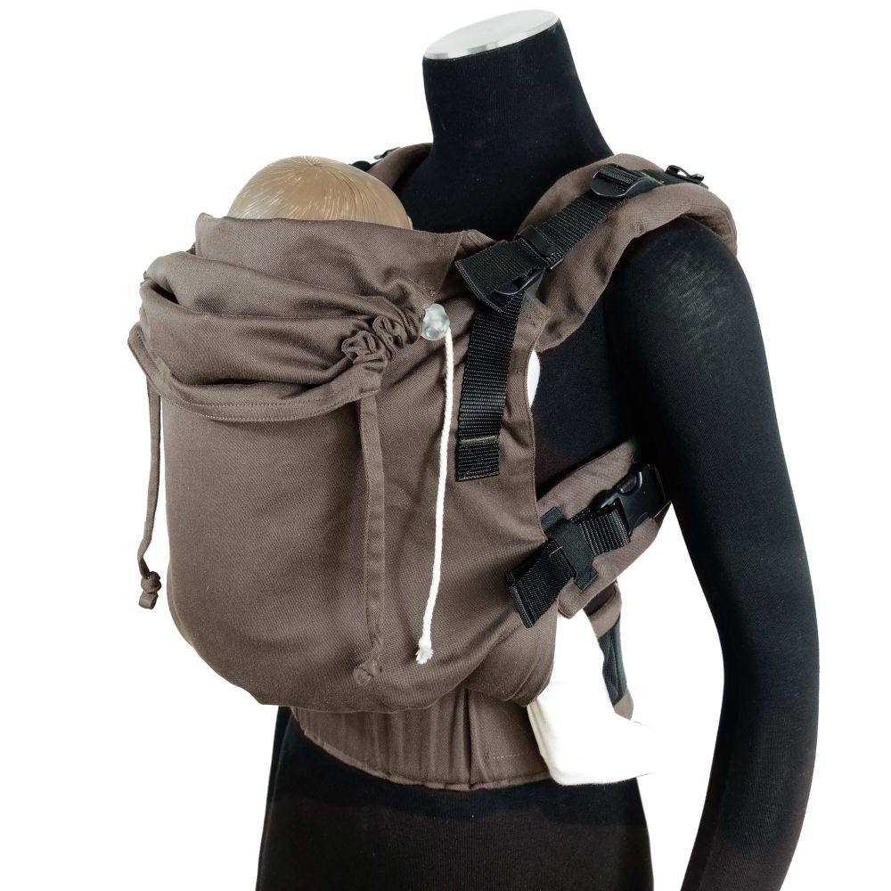 DidyFix Mocca - einfache Babytrage mit Schnallen | DIDYMOS